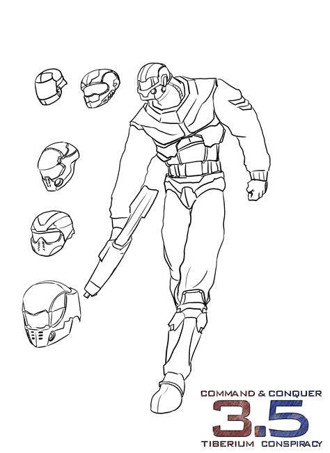 GDI Light Infantry Prototype Image Command And Conquer Tiberium