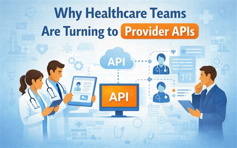 Why Healthcare Teams Are Turning To Provider Apis Unlocking Scalable