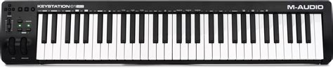 M Audio Keystation 61 Mk3 61 Key Keyboard Controller And Synthesizer
