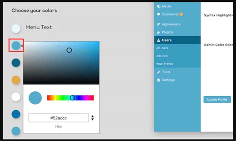 How To Change The WordPress Admin Color Scheme