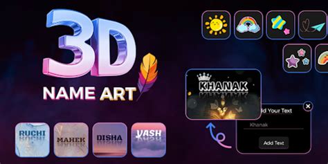 3d Name Art Text Art Maker For Android Download