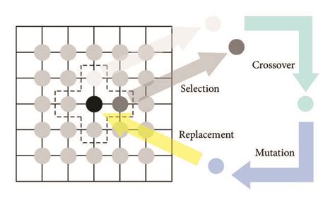 The Population Structure Of The Cellular Ga And Its Operation Procedure