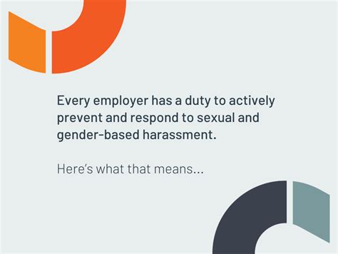Preventing Sexual And Gender Based Harassment In The Workplace