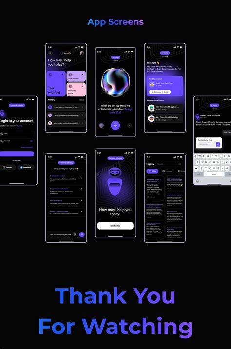 Ai Chatbot App Design Behance