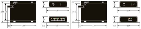 Port PoE Supporting High Speed Ethernet LAN Extender Home