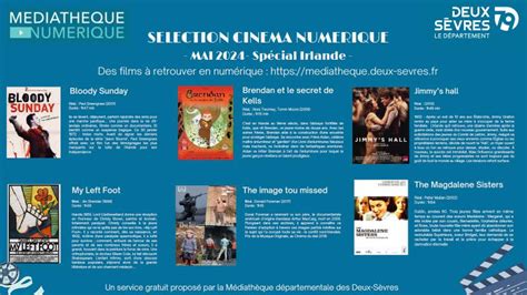 Ciné Numérique Sélection Mai 2024 Médiathèque Départementale Des Deux Sèvres