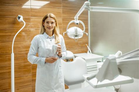 Dentist Portrait Stock Image Image Of Medical Female 162310845