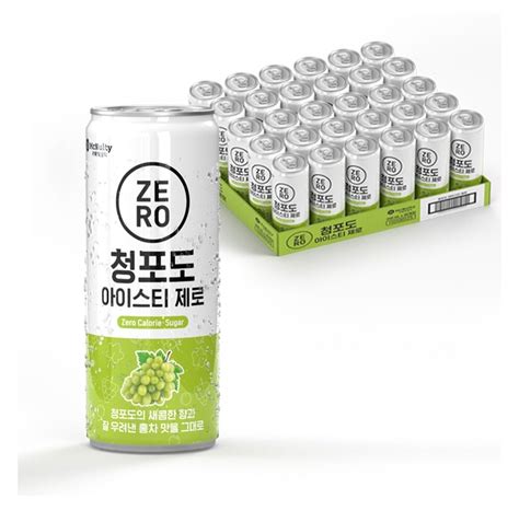 [공홈] 맥널티 청포도 아이스티 제로 240ml 30개입 9 900원 2만이상무료 핫딜 에펨코리아