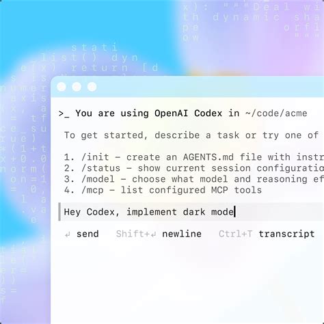 Codex Openai