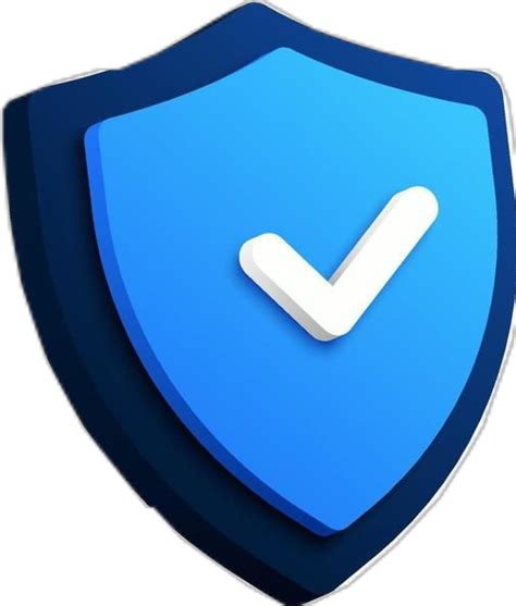 Best 12 Download Technology Security Shield Logo 3d Vector Icon Of Checkmark Vpn Symbol