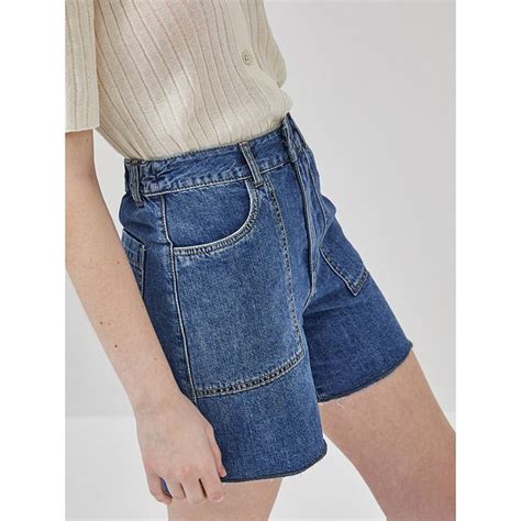 ★3차 리오더★ 패치 포켓 하이라이즈 데님 쇼츠 Sivillage ★3차 리오더★ 패치 포켓 하이라이즈 데님 쇼츠 Sivillage