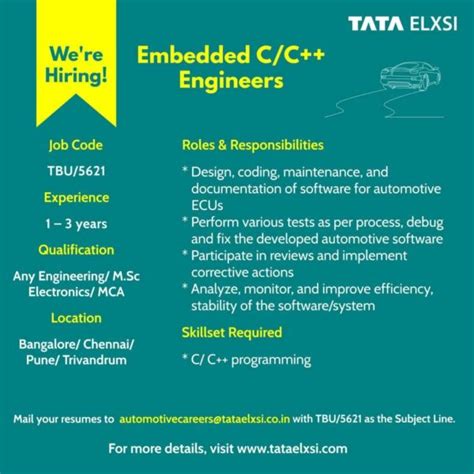 Embedded Developer Jobs In Bangalore Embedded Software Engineer