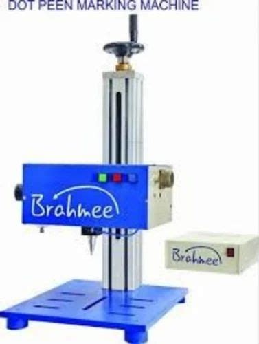 Lcd Based Dot Peen Marking Machine Marking Area 150x50mm At ₹ 120000 In Ahmedabad