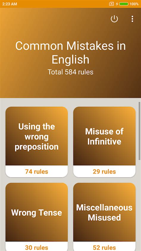 Common Mistakes In English Apk For Android Download