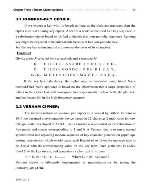lec 5 6 7 stream cipher systems