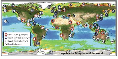 1 Classification Of Large Marine Ecosystems Lmes Of The World Ocean