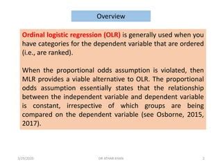 Ordinal logistic regression | PDF | Technology & Computing