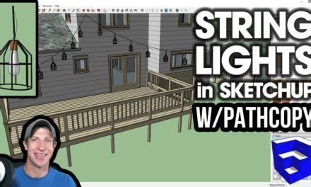 Copy Objects ALONG PATHS In SketchUp With PathCopy The SketchUp Essentials