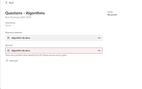 Assignments There Was A Problem When Attaching This File Please