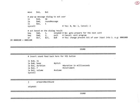 MIPS Assembly Code Explanation And Relation For All Chegg