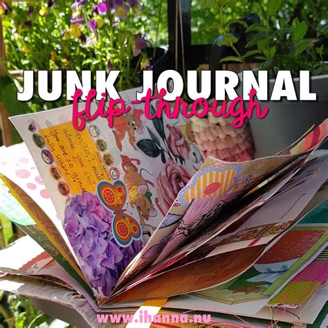Flip Through Of Summer Junk Journal Ihannas Blog
