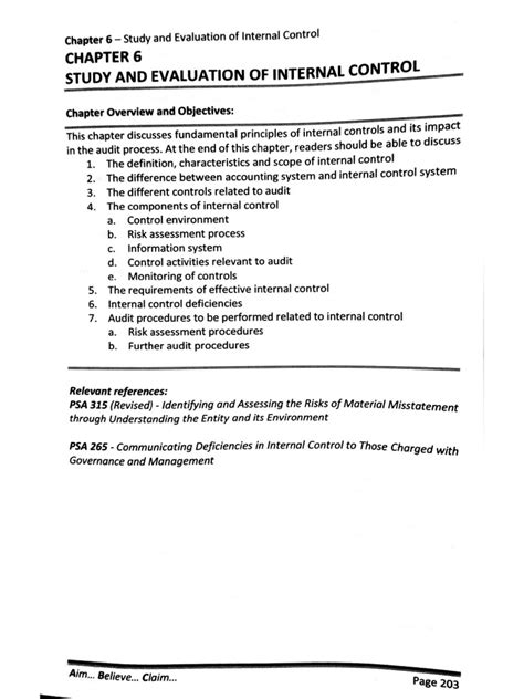 Chapter 6 Auditing Concept Pdf