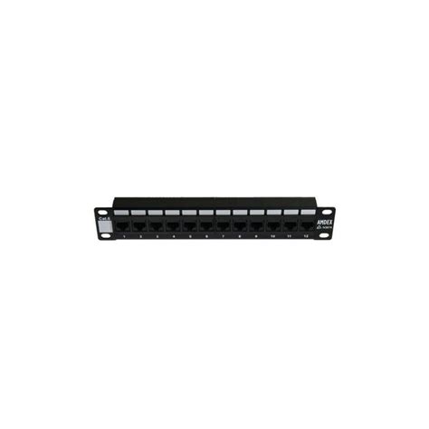 10 12 Port Cat 5 Patch Panel The Home Automation Store