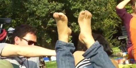 Candid Feet Slides