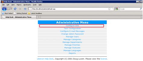 Pranab S Scrapbook Installing And Configuring Liberum Help Desk With Your Active Directory Setup