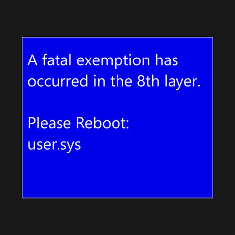 User Error Geek Humor Funny Tech Design Geek T Shirt TeePublic