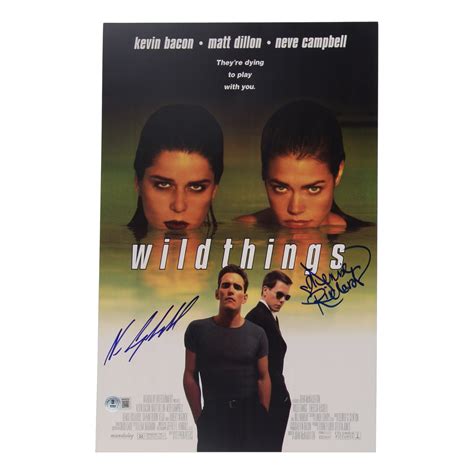 Denise Richards And Neve Campbell Signed Wild Things 11x17 Photo