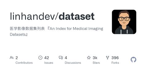 GitHub linhandev dataset 医学影像数据集列表 An Index for Medical Imaging Datasets