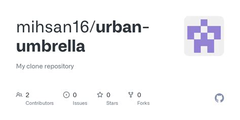 Github Mihsan16urban Umbrella My Clone Repository