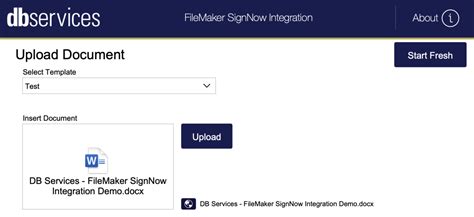 FileMaker SignNow Integration DB Services FileMaker SignNow Integration DB Services
