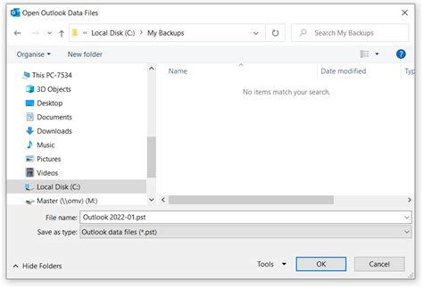 POP IMAP Email Backup With Outlook Megganet IT Services