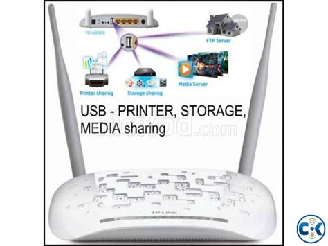 Tp Link Td W8968 300mbps Wireless N Usb Adsl2 Modem Router Clickbd