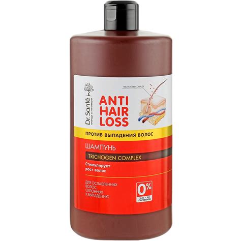 Шампоан за коса склонна към падане с трихогенен комплекс 1000 мл Dr Sante Emag Bg