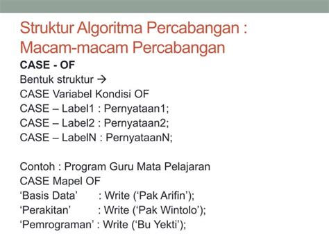 pertemuan 2 pemrograman dasar ppt