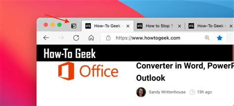 How To Hide The Vertical Tabs Button From Microsoft Edge
