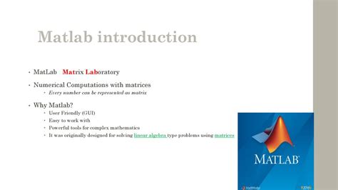 Introduction To Matlab Ppt Download