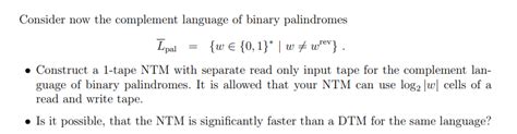 Solved Ntm Non Determinestic Turing Machine Dtm