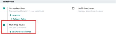 Odoo Using Routes And Pullpush Rules Official Website