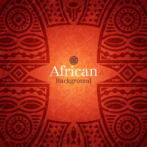 Premium Vector Traditional African Background