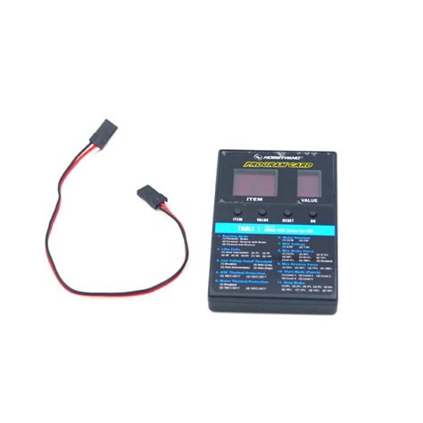 1pcs Hobbywing Rc Car Program Card Led Program Box 86020010 Led Program