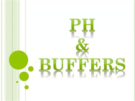 PPT PH Buffers PowerPoint Presentation Free Download ID 2678047