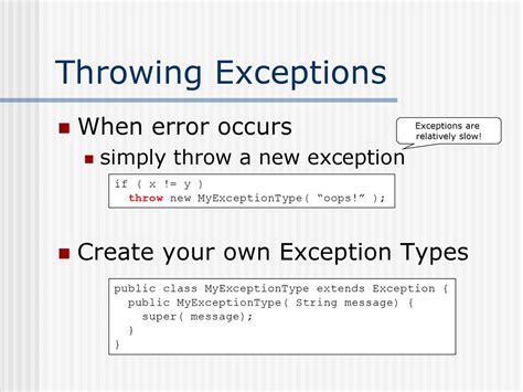 cs102 exceptions david davenport latest may ppt download