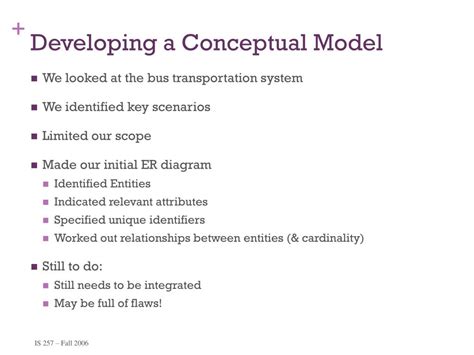 Ppt Database Design Conceptual Model To Logical Model Er Diagrams
