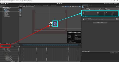 【unity】飛び道具（魔法攻撃・パーティクル）の作り方