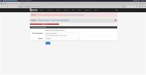 building a small office network pfsense initial setup through the