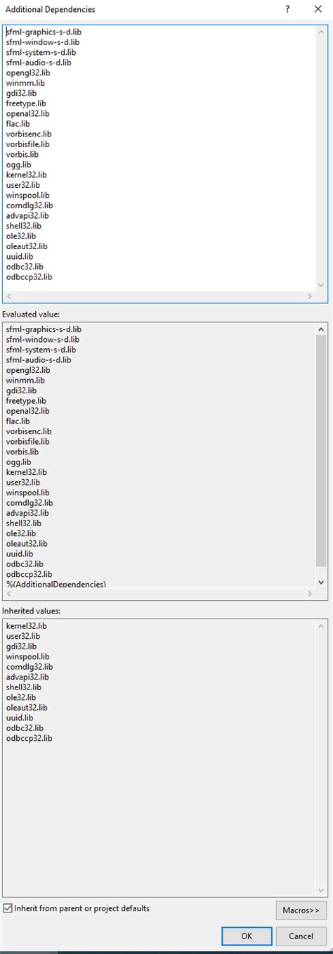 C Подключение статичных библиотек Sfml Network если быть точным Stack Overflow на русском